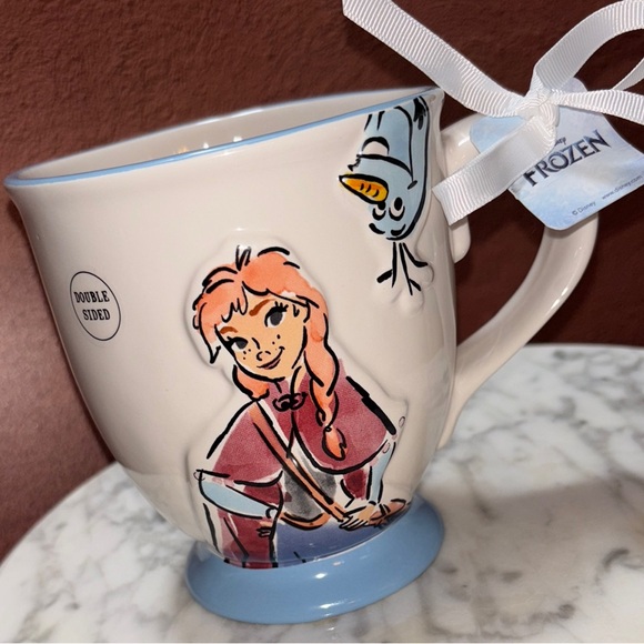 Rae Dunn | Dining | Rae Dunn Disney Frozen Mug Anna And Olaf Frozen Mug ...